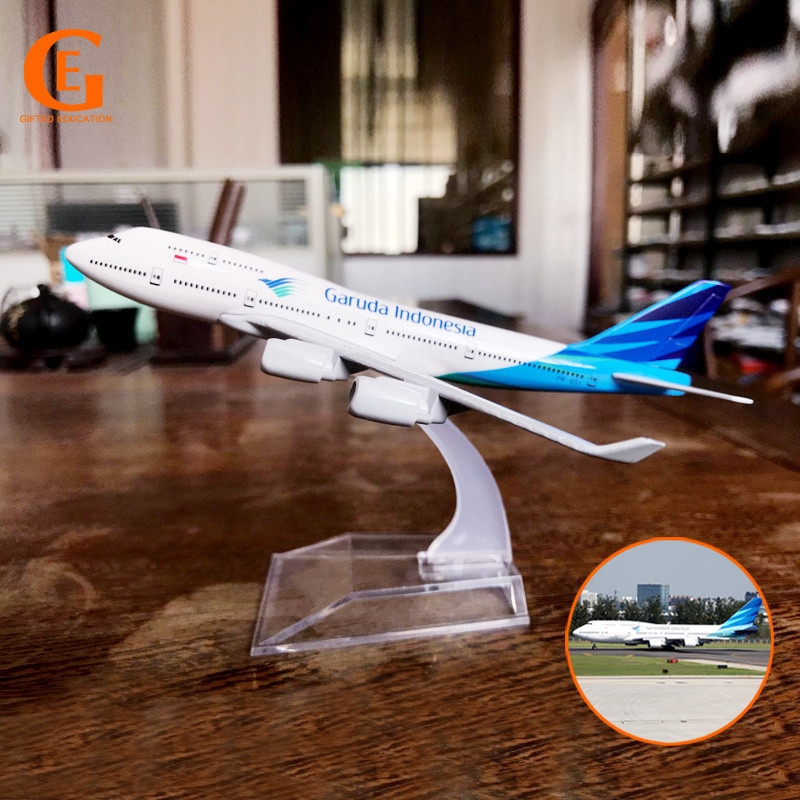 Garuda Indonesia B747 Aircraft Model Boeing 747 Airplane Diecast Alloy ...