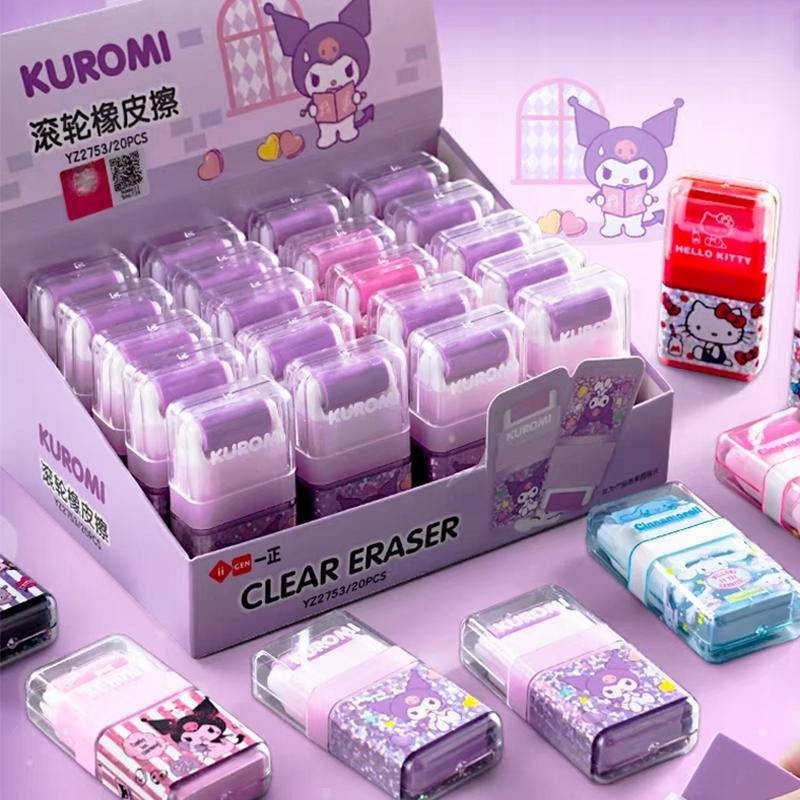 Family Melody Kuromi Eraser Cute and Creative Cartoon Children's ...