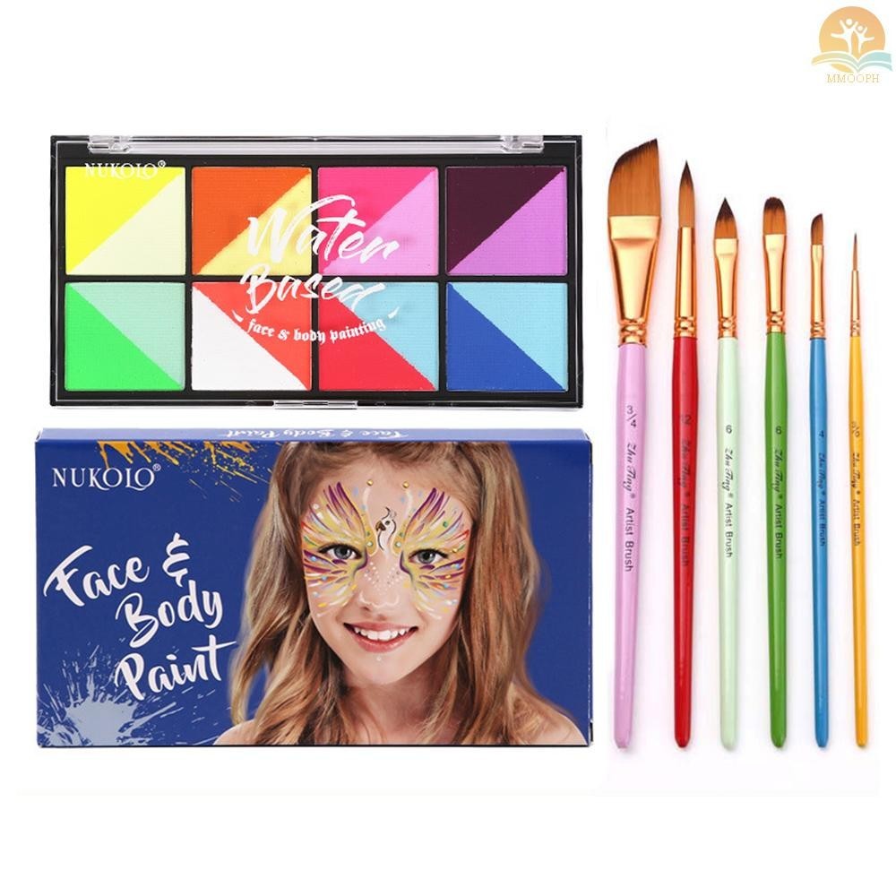 Watercolor Paint Palette Set Professional Face Split Cakes Multiple ...