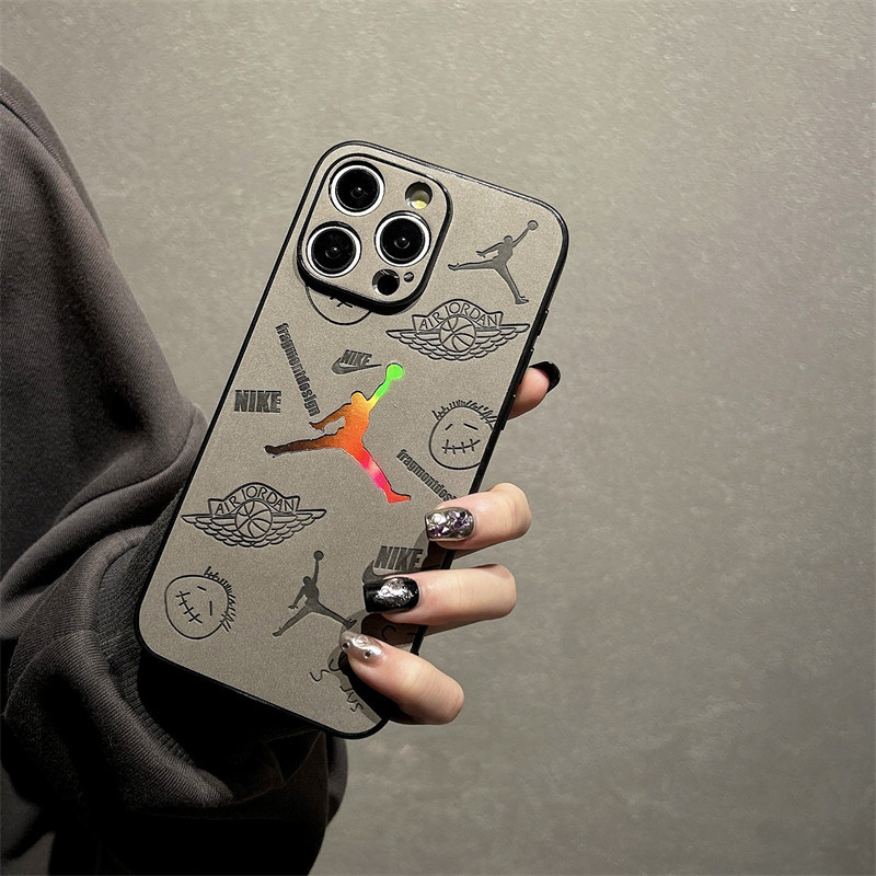 New Jordan Logo Sports Hard Phone Case for IPhone 15 Pro Max 11 14 13 ...