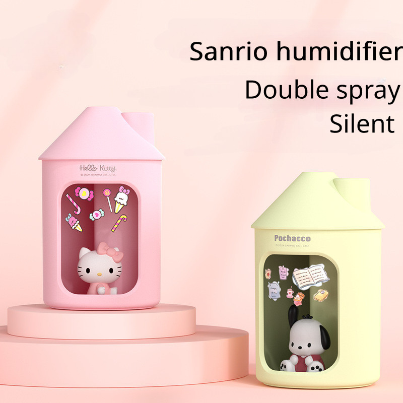 Sanrio Cinnamoroll Hello Kitty Kuromi Pochacco Double Spray Humidifier ...