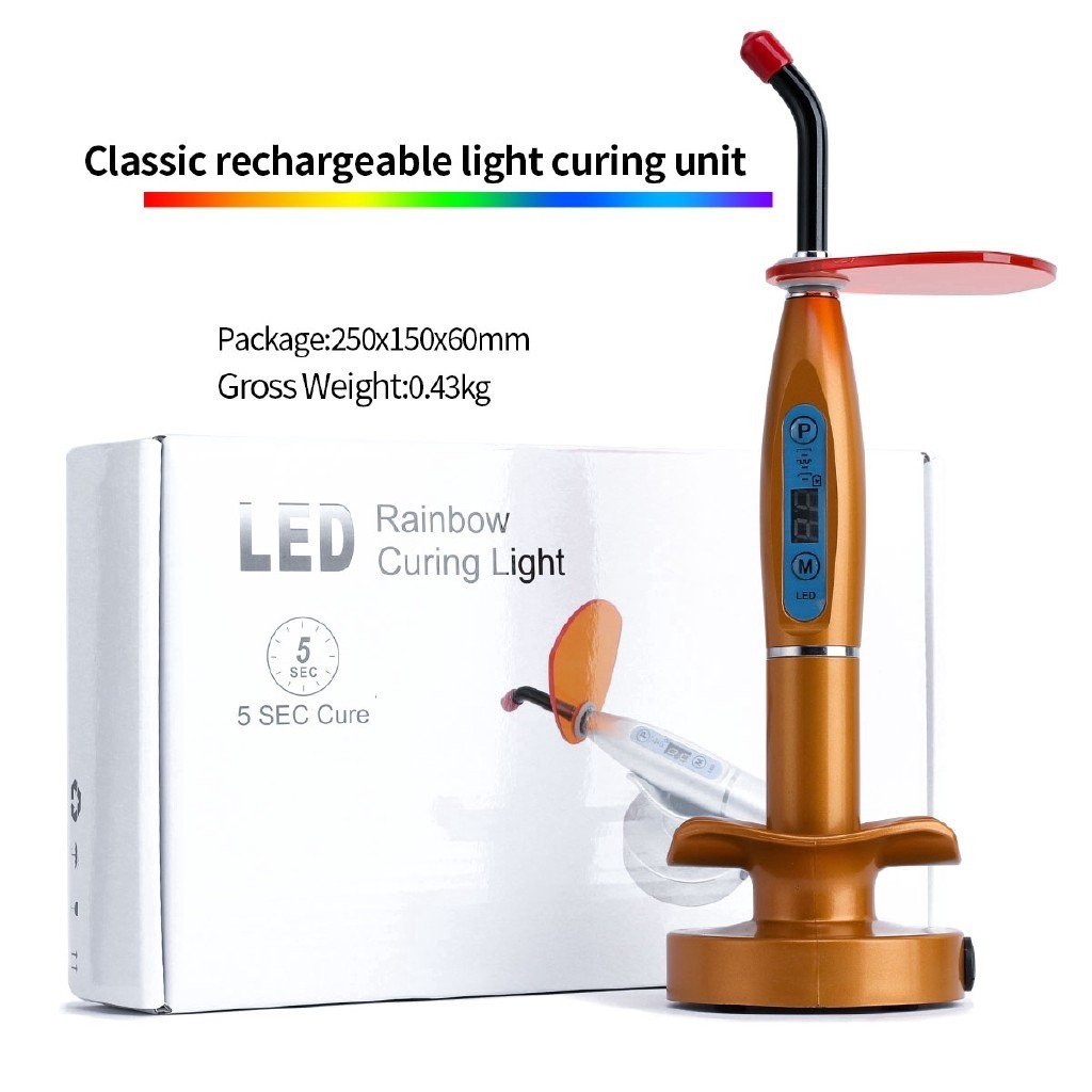 Rainbow Dental LED Light Curing Lamp Light Curing Machine Adjustable ...