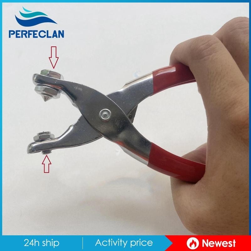 [Perfeclan] Metal Badminton Racket Plier Outdoor Grommet Clamp Racket Threading Pincer Tool for ...