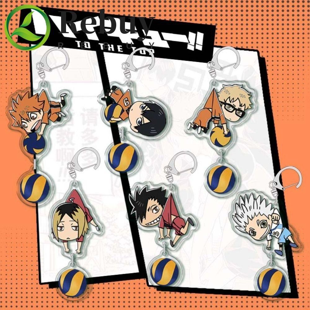 REBUY Haikyuu Keychain, Tobio Kageyama Kei Tsukishima To The Top ...