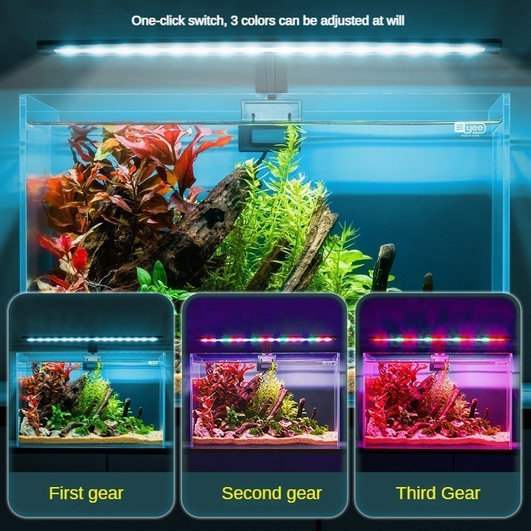 YEE Aquarium Fish Tank Light Plants Led Waterproof Explosion Algae ...