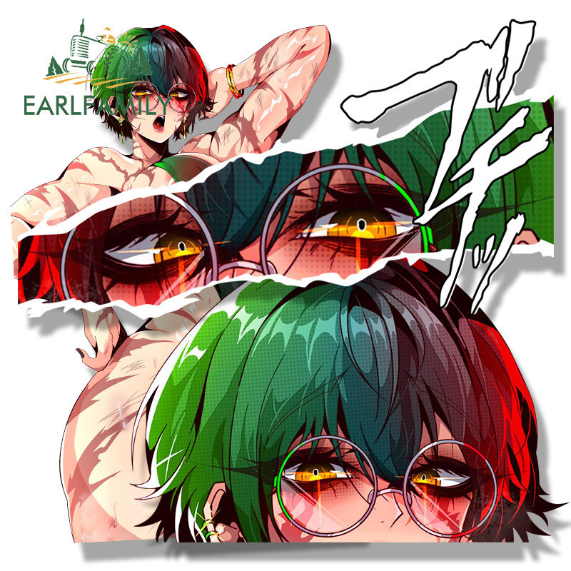 EARLFAMILY 13cm Muscle Zenin Maki Fanart Car Sticker Hot Anime Scratch ...