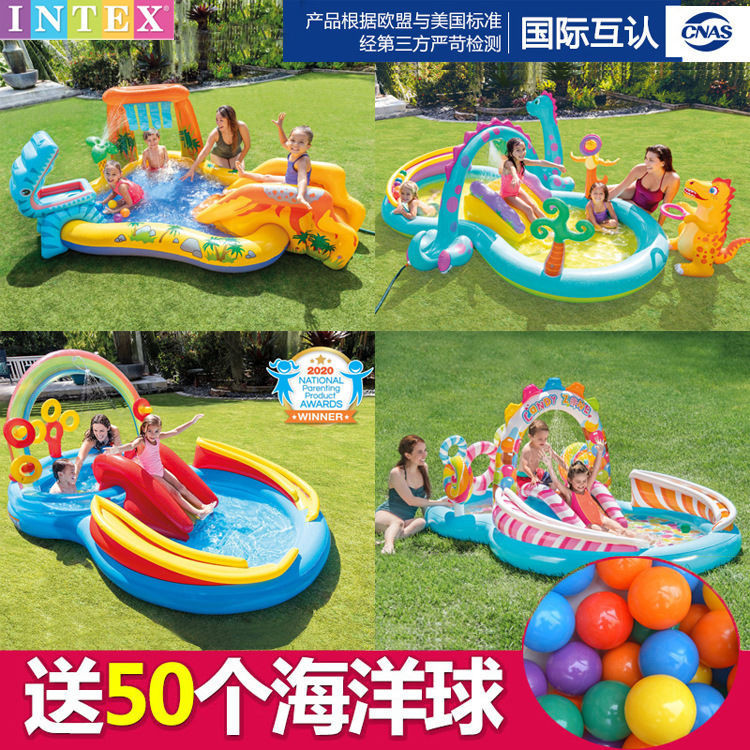 Swimming Pool Ocean Pool Water Spray Swimming in Water Inflatable ...