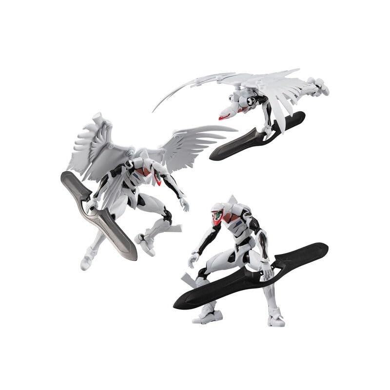 EVA-FRAME-EX: Neon Genesis Evangelion ~ EVA mass production 3 unit set ...
