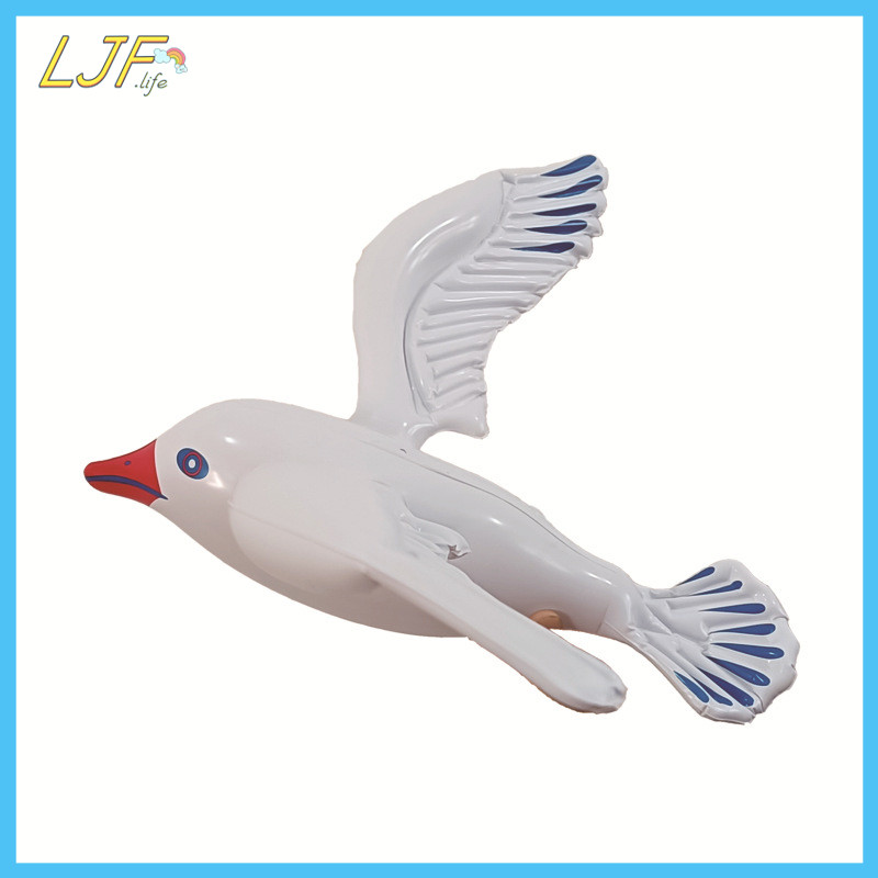 LJF Large Inflatable Seagulls Jumbo Flying Seagull Toy Blow Up Sea ...