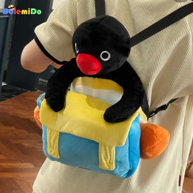 [Genuine]Penguin backpack pinguBag Penguin Backpack Cute Little Penguin ...