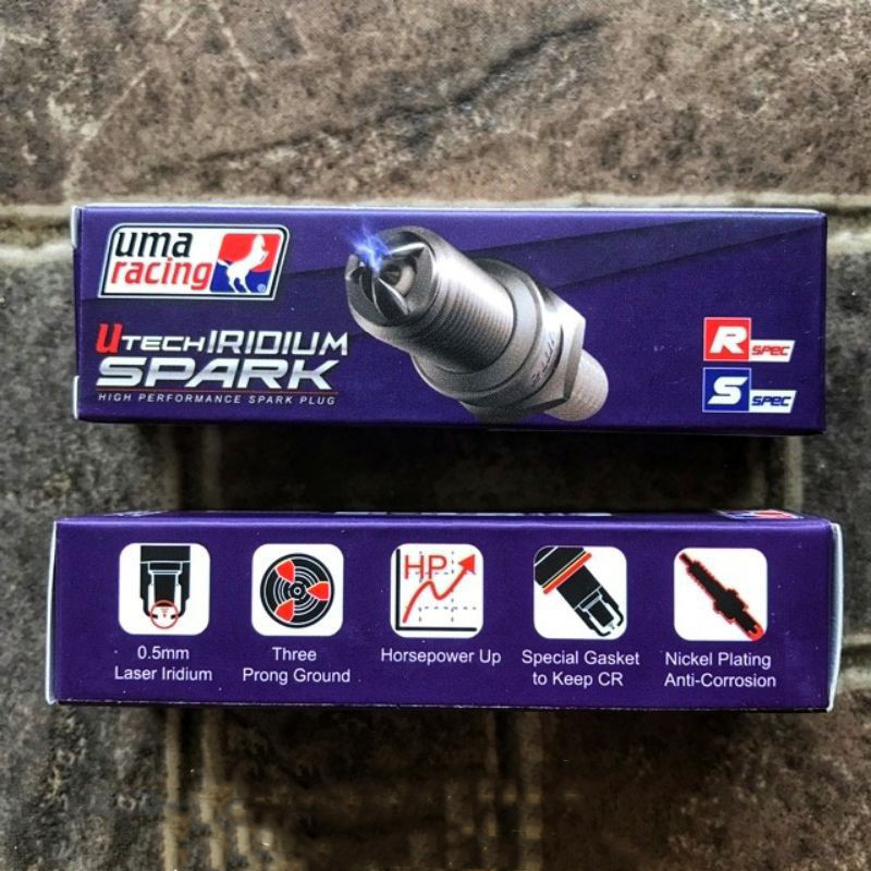 UMA Iridium Spark Plug for Raider 150, Nmax , Aerox, Click 125, Rs 150 ...