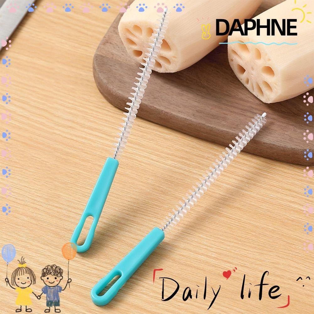 DAPHNE Straw Cleaning Brush, Multifunction Stainless Straw Bottle ...