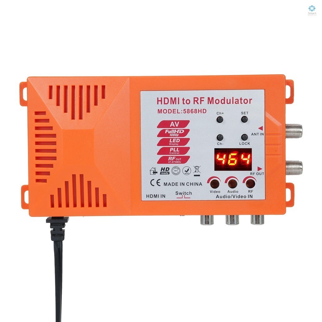 [COD] TV and AV to RF Modulator RF Converter Digital RF Modulator for ...