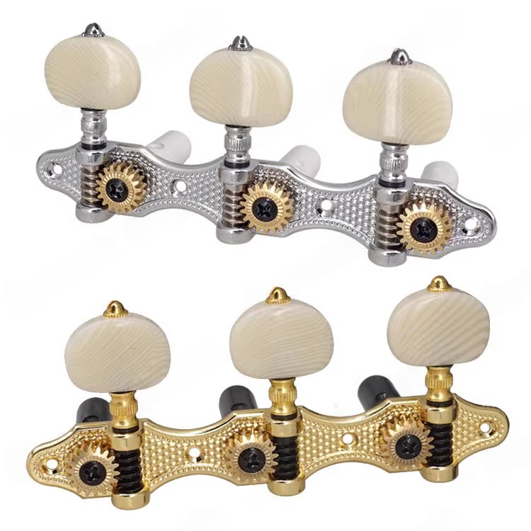 1:18 Classical Guitar String Button, Triple Acoustic Guitar String ...