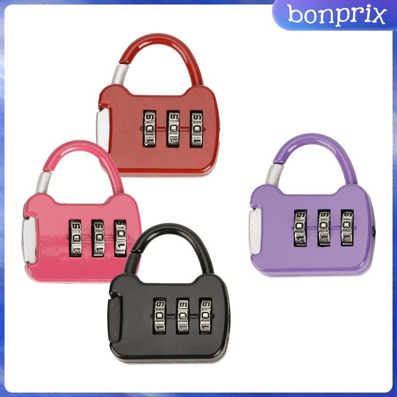 [Bon] 3 Digit Combination Lock Zinc Alloy 3 Digit Locker Lock ...