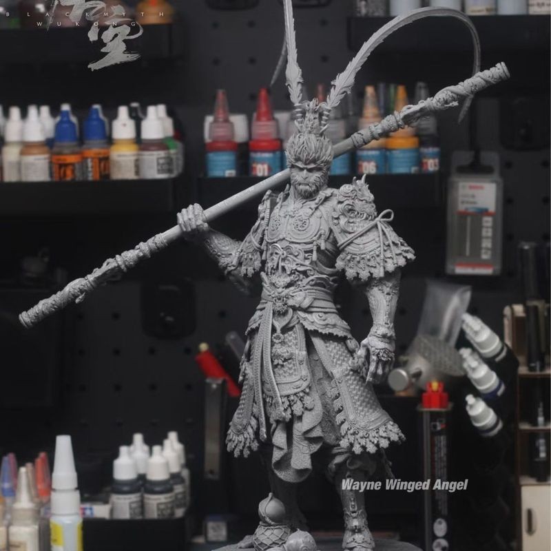 "Black Myth: Wukong" 3D Printed Model - Heaven's Mandate Sun Wukong ...