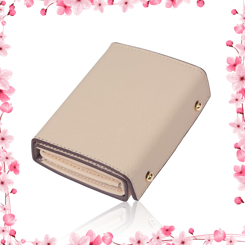 [Aoita] Women's Compact Leather Wallet - Japanese Made, No Fold Bills ...