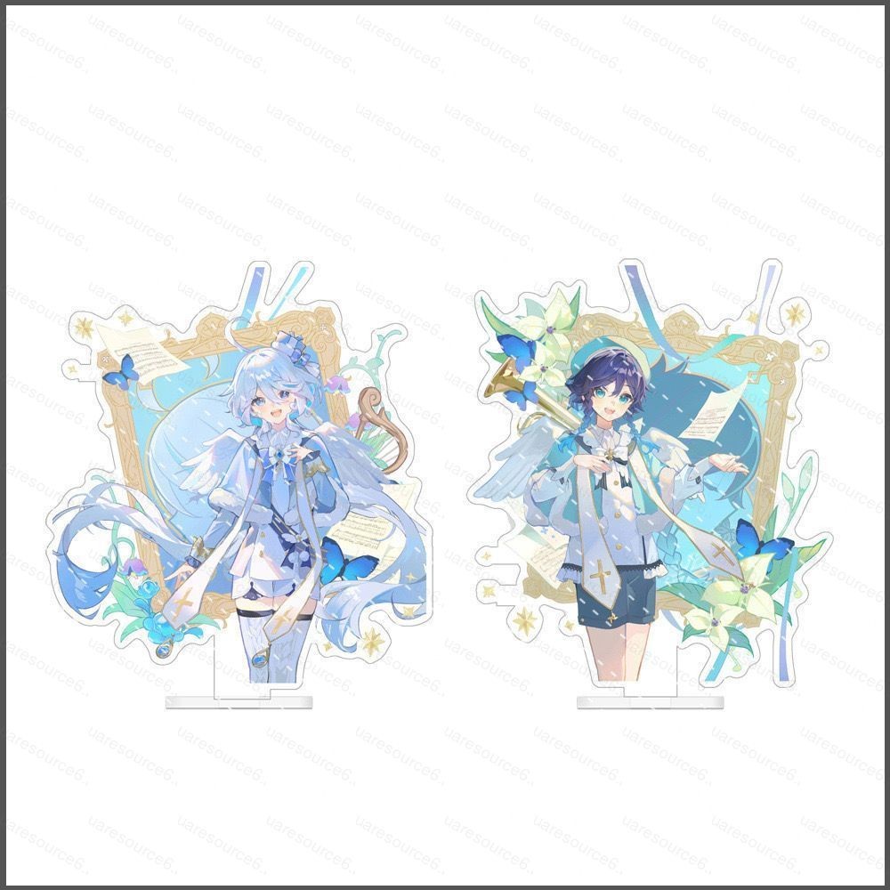 squ6 Genshin Impact Stand Plates Acrylic Plate Holder Home Desktop ...