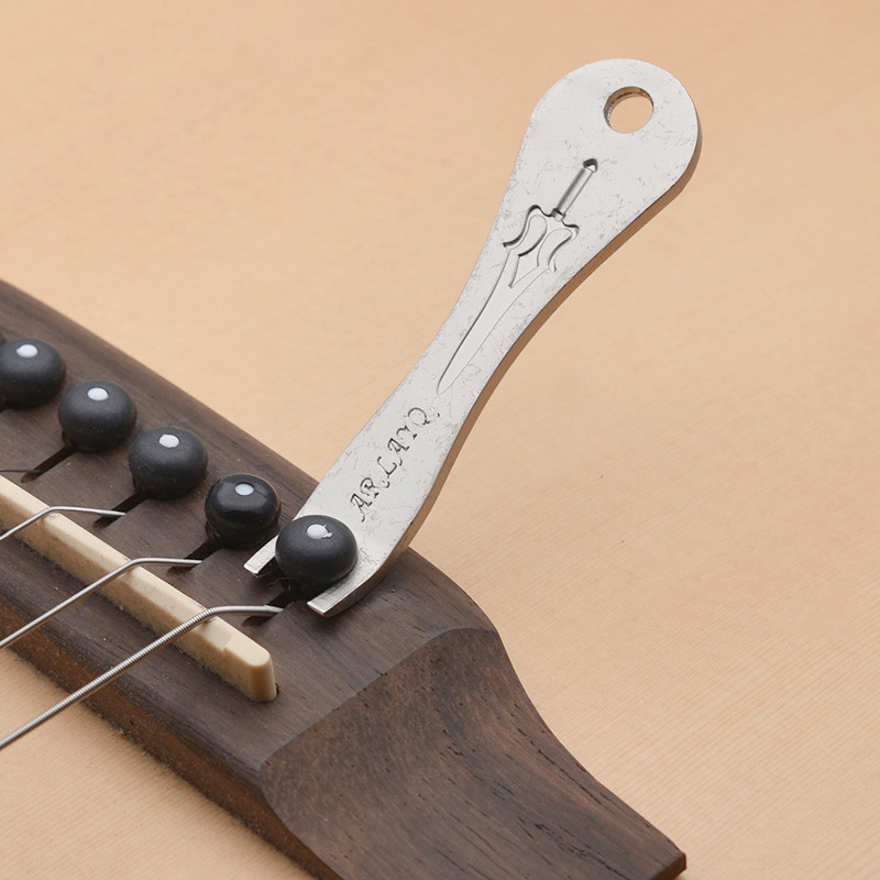 Bridge Pin Pulller Metal Acoustic Guitar Pins Puller Music Accessory ...