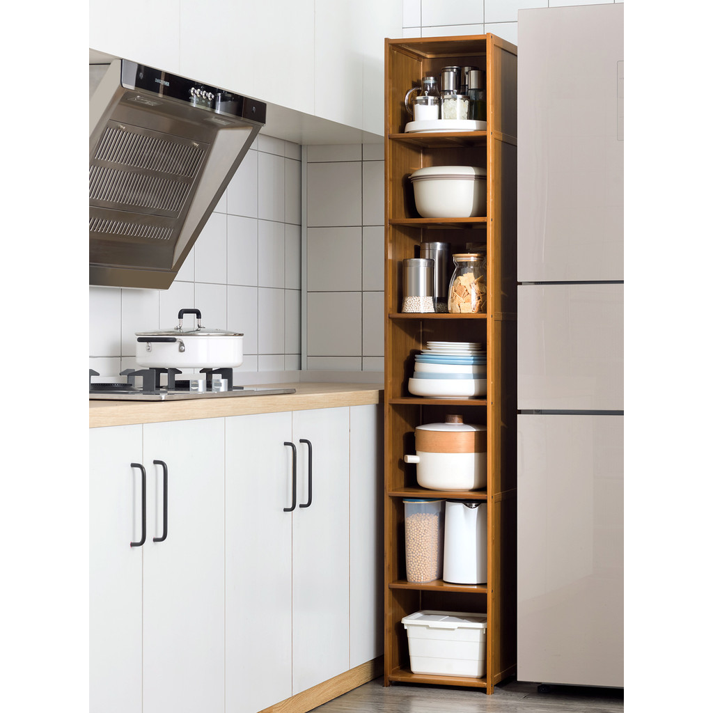 30/40cm Narrow Gap Storage Cabinet Kitchen Refrigerator Shelf Bathroom ...