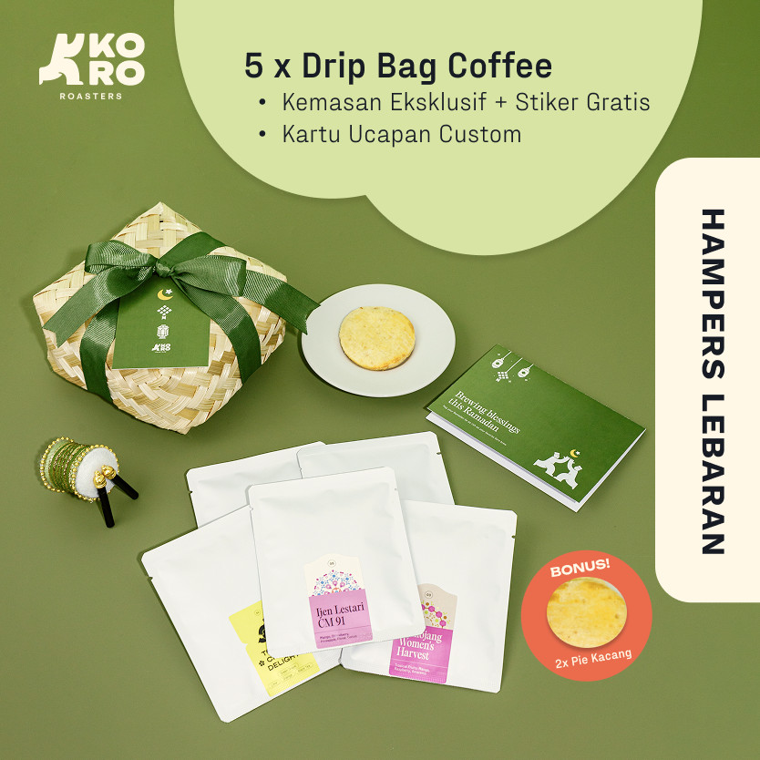 KORO ROASTERS Eid Hampers | Idul Fitri Premium Coffee Parcel - 5 Drip Bags Single Origin Coffee ...