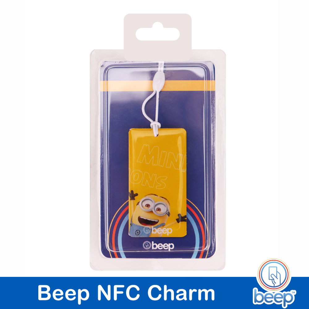 Beep Charm Square Minions beep card w/20 Load For LRT-1, LRT-2, MRT-3 ...