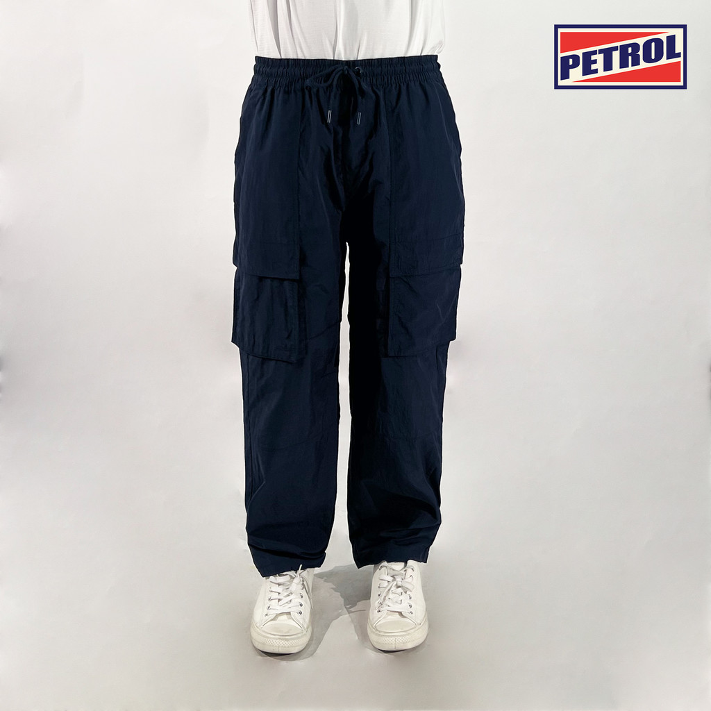 Petrol Men's Basic Non-Denim Cargo Pants 174141-U (Navy) | Shopee Philippines
