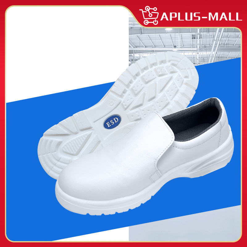 1 Pair Safety ESD Shoe Cleanroom Shoes Esd Shoes Water Proof Anti-slip ...