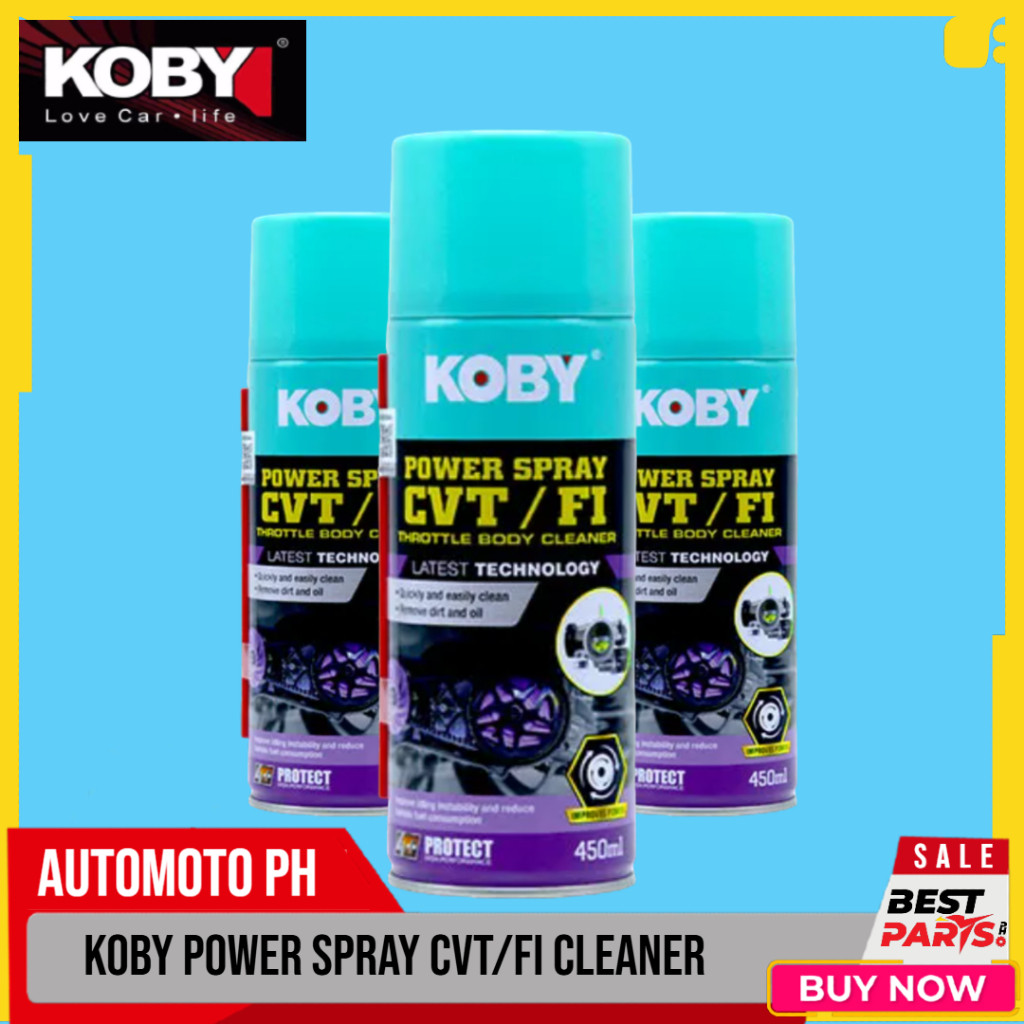 Koby CVT Cleaner / FI Throttle Body Power Spray 450ml/600ml | High ...