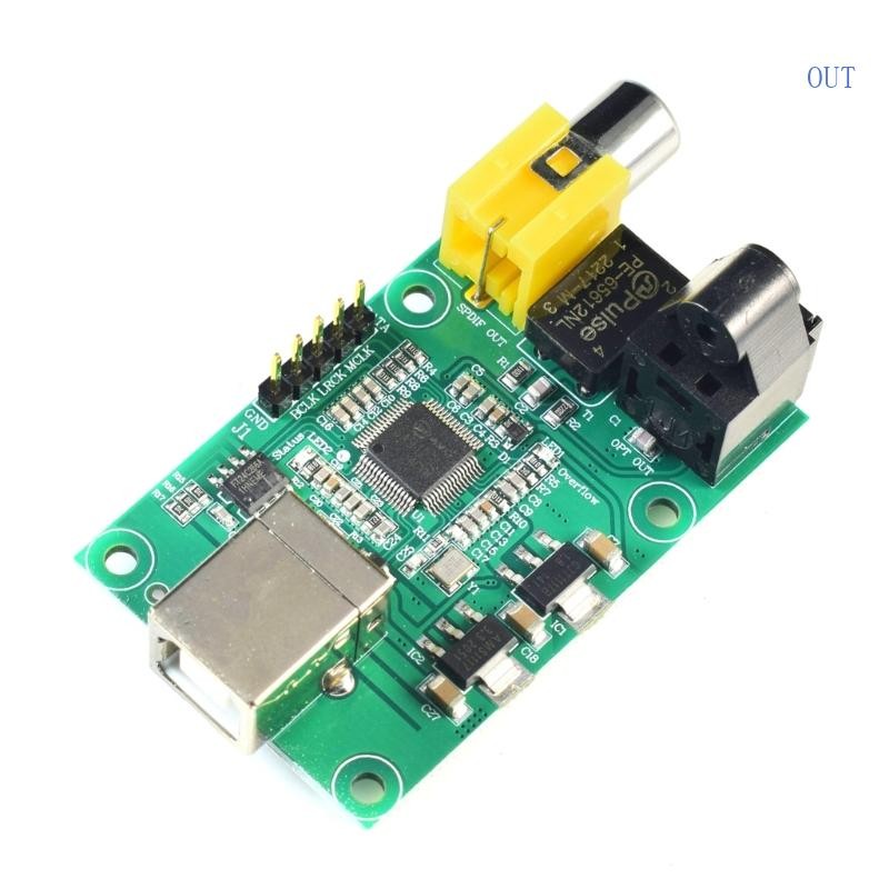OUT LJMSA9123 USB to 24BIT Auditory Controller Module With SPDIF And ...