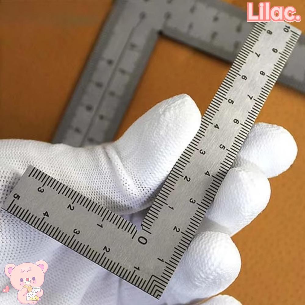 LILAC Mini L Square Ruler, Stainless Steel Square L Shape Ruler ...