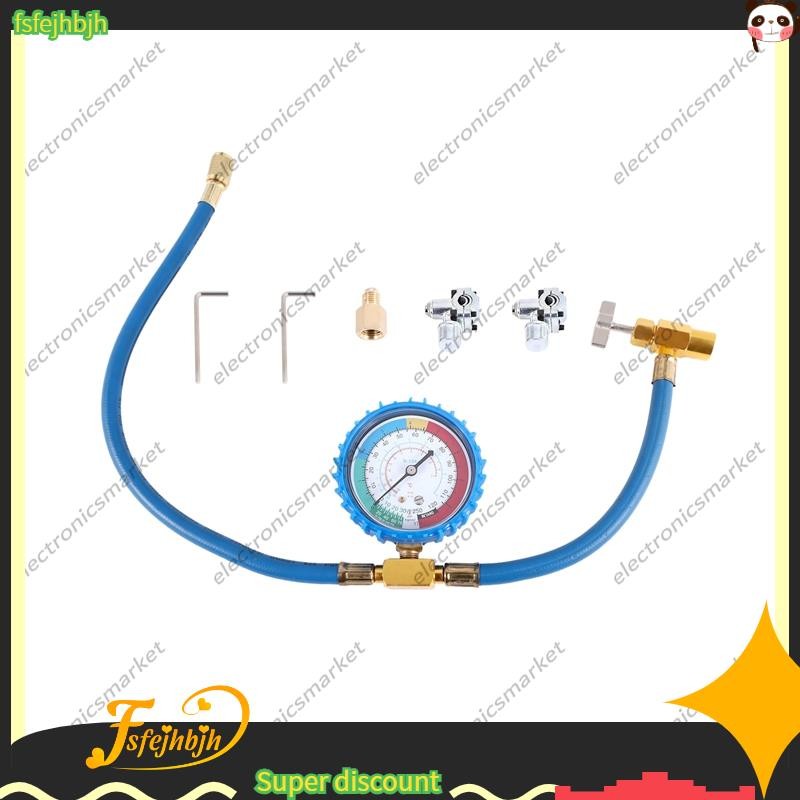 【fsfejhbjh】R134A Refrigerator Freon Recharge Hose Kit, R134A AC ...