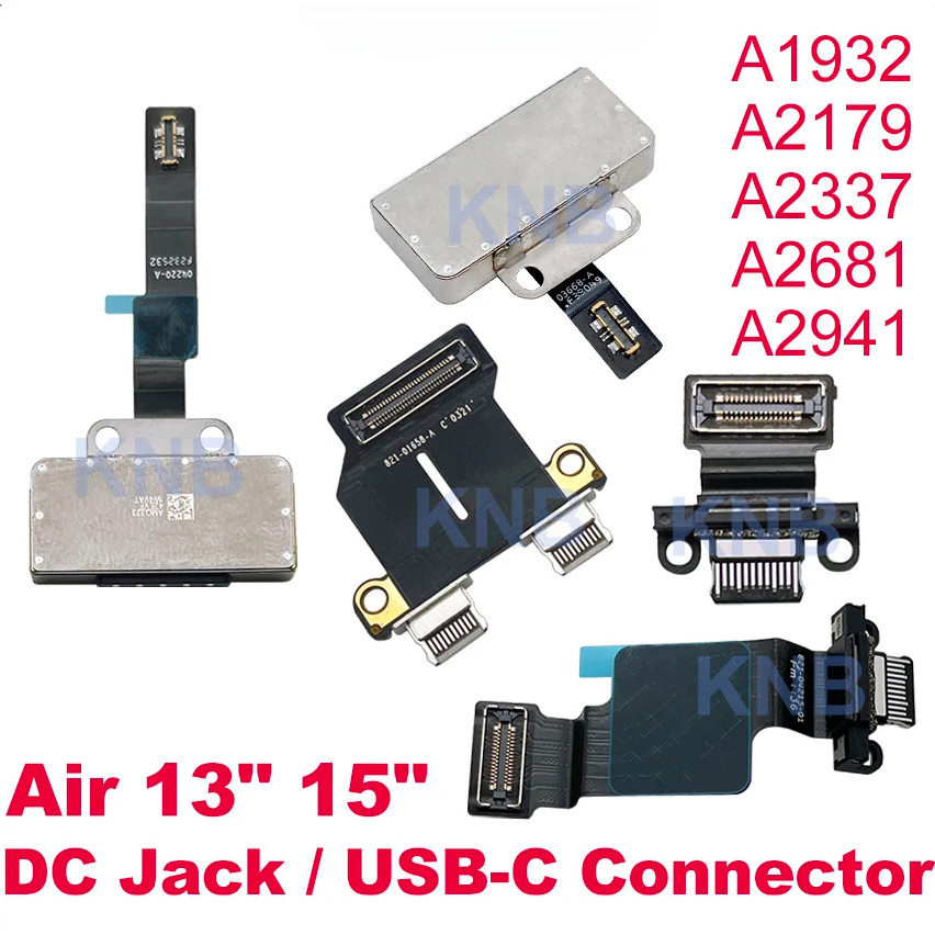 Original Type-C USB-C Connector Power DC Jack For Macbook Air 13" 15 ...