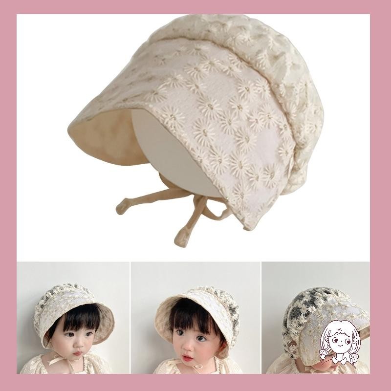 haha Sun Bonnet Lovely Pattern Cotton Hat Sun Bonnet Flowers Sun Hat ...