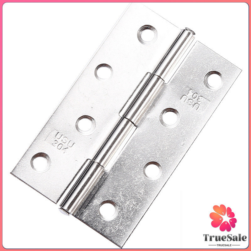 TRUESALE Stainless steel Door Hinges Flat Hinges Solid Wood Door Hinge ...