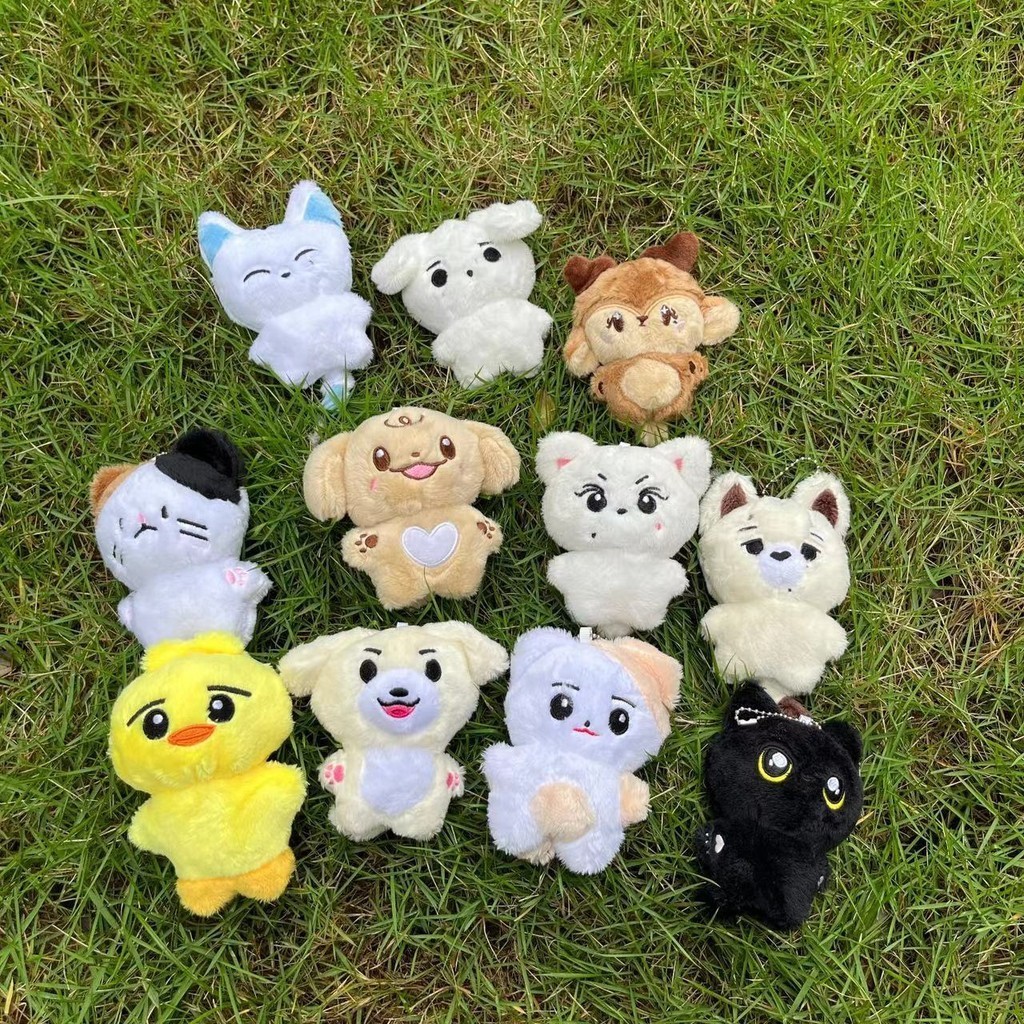 New Kpop Idol Enhypen Cute Cartoon Animal Plush Doll Key Ring Stuffed ...