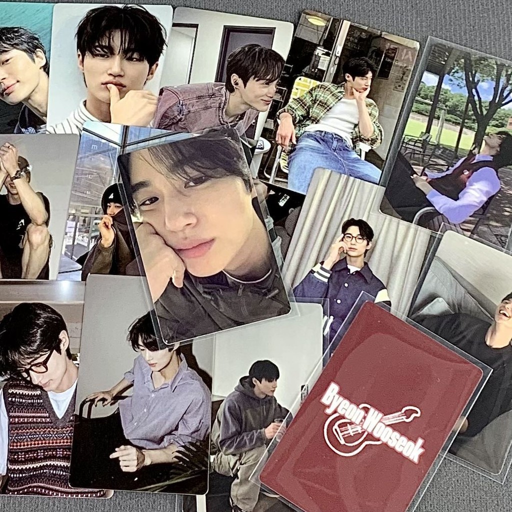 Byeon woo-seok photo cards 36 pieces idol collectibles lovely runner ...