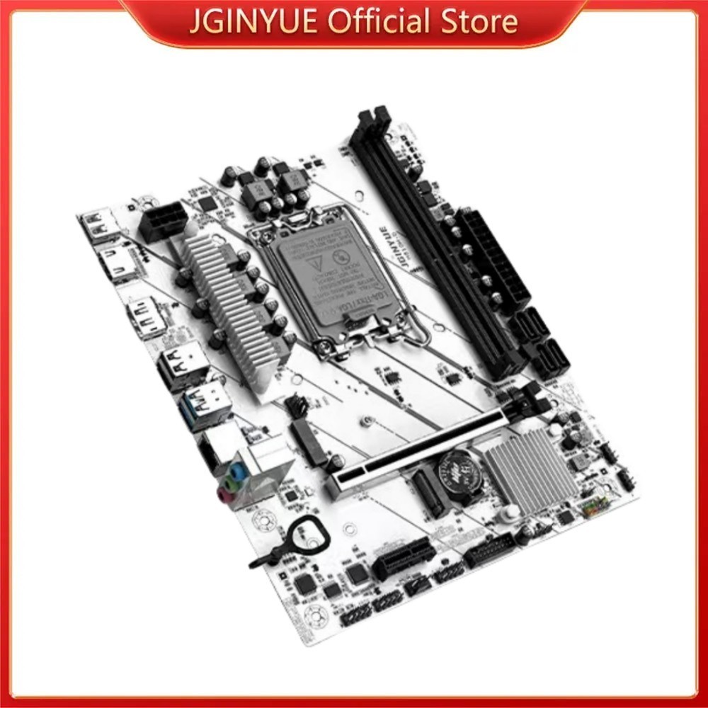 JGINYUE H610 Motherboard LGA 1700 Support 12th 13th 14th Processor Dual ...
