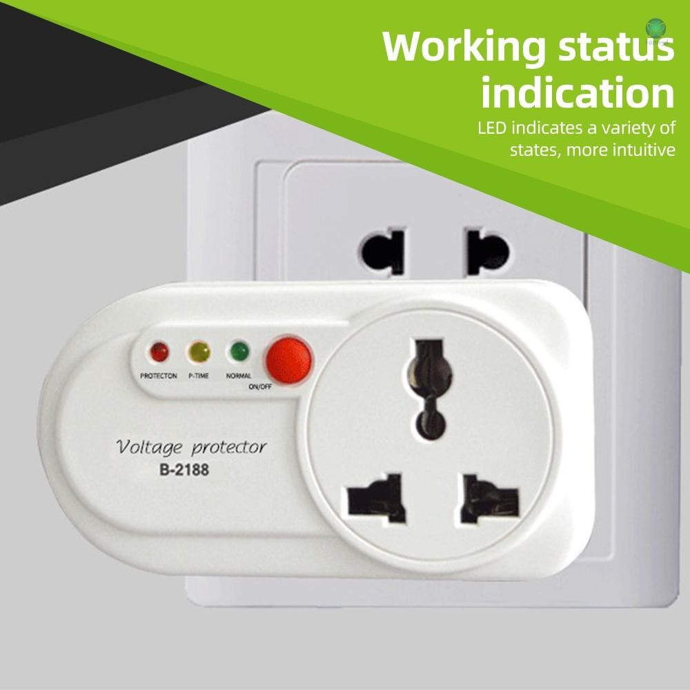 Electronic Voltage and Surge Protector for Refrigerator Single Outlet ...