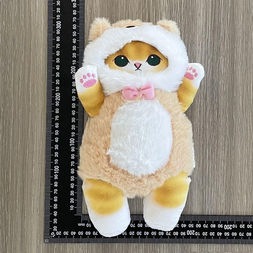 MEIHUA Mofusand Shark Cat Plush Toy, Kawaii Plush Cross-dressing Doll ...