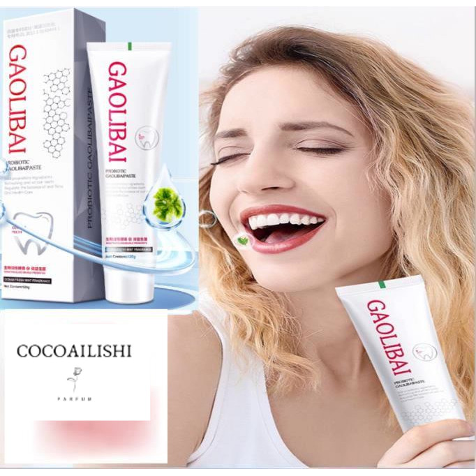 【BUY 1 TAKE 1】GAOLIBAI Seaweed Whitening Toothpaste Remove yellow and ...