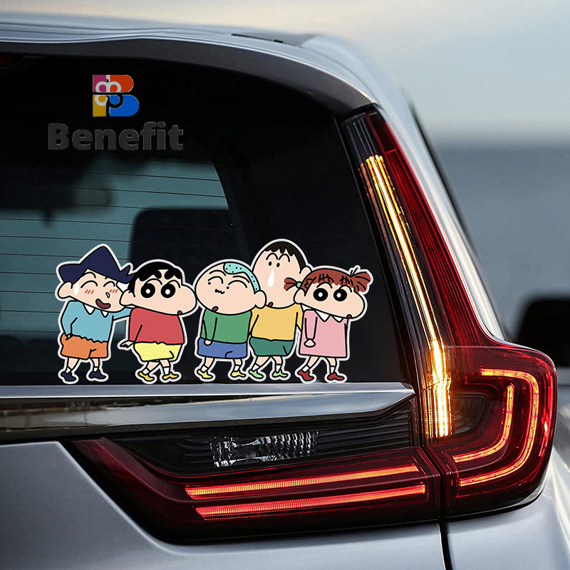Benefit> Cartoon Crayon Shin-chan Anime Car Sticker Cute Car Body ...
