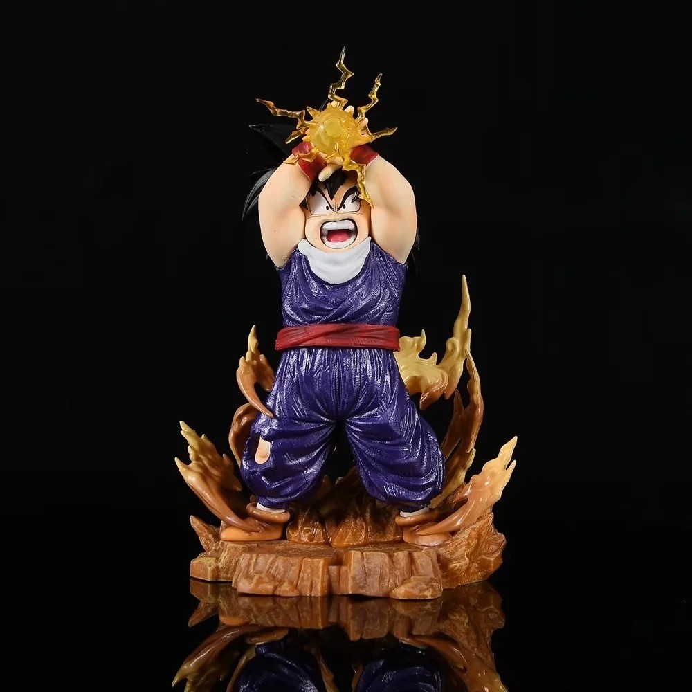Super Saiyan MM Sun Gohan GK Angry Magic Flash Full Coated Statue Model ...