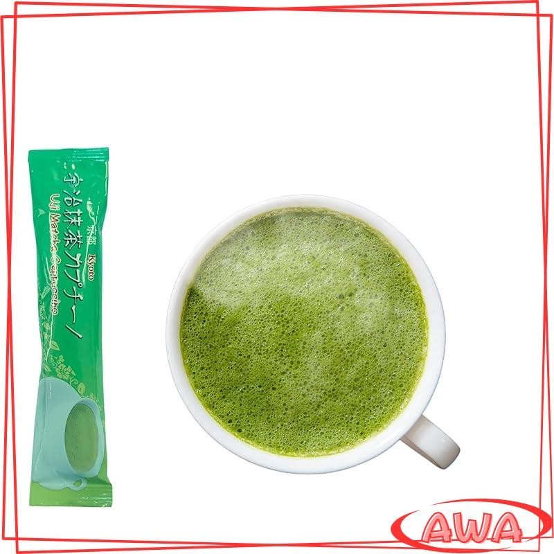 Kinotani Seicha Sou Matcha Cappuccino Stick 12g x 40 packs Kyoto Uji Matcha Matcha Latte Cost ...