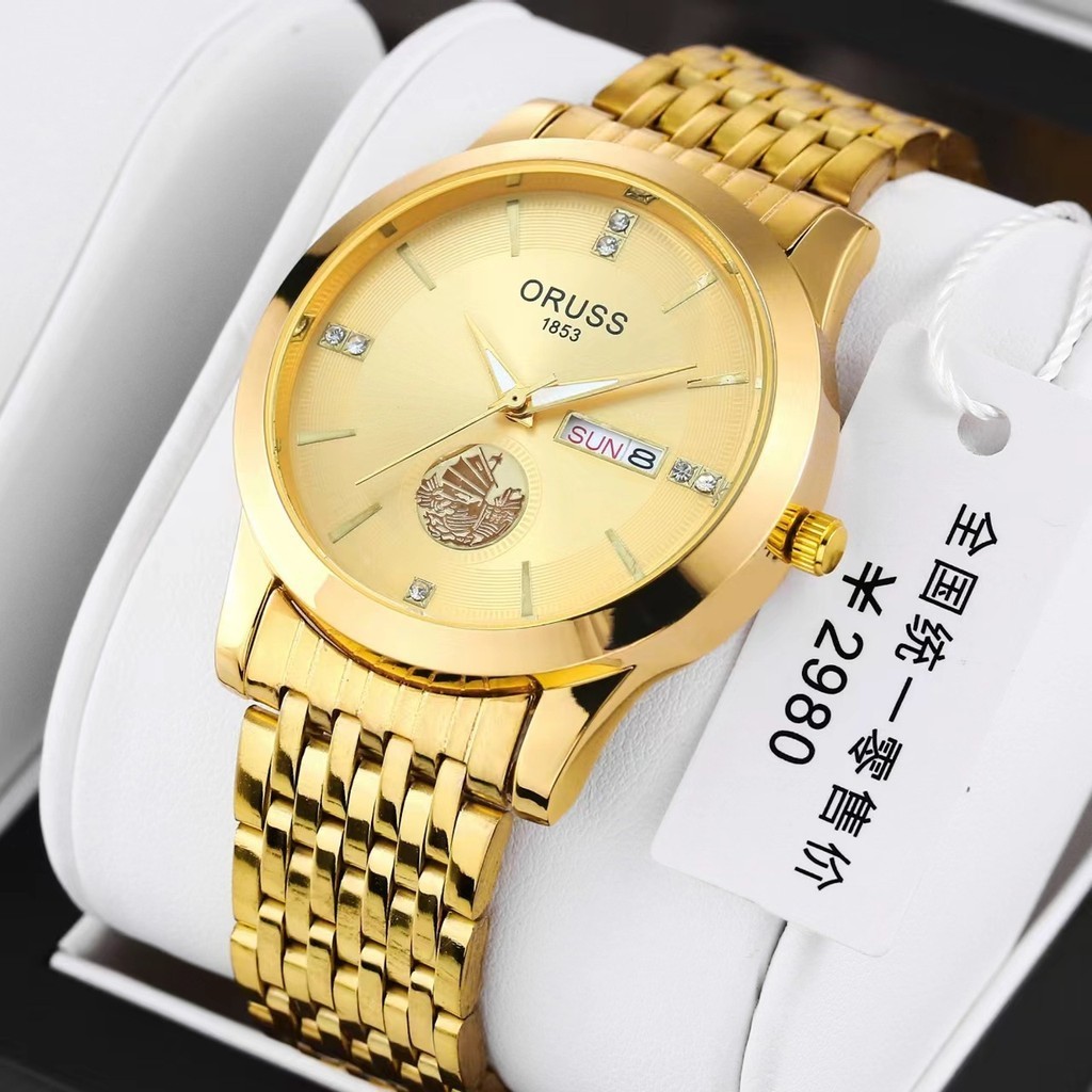 [Gift][With Box]ORUSS Original Unique Fan Waterproof Fashion Men's ...