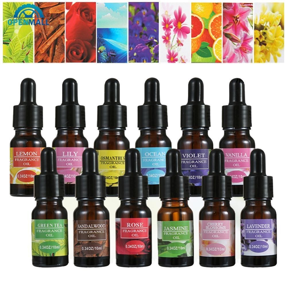 OM 10ml Car Perfume Refill Liquid Flavors Essential Oil with Dropper ...