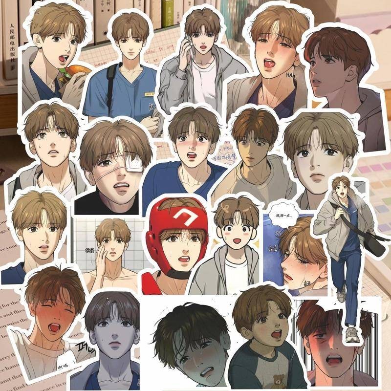 2024 Anime Korean Manga BL Manwha Jinx Stickers Joo Jaekyung Kim Dan ...