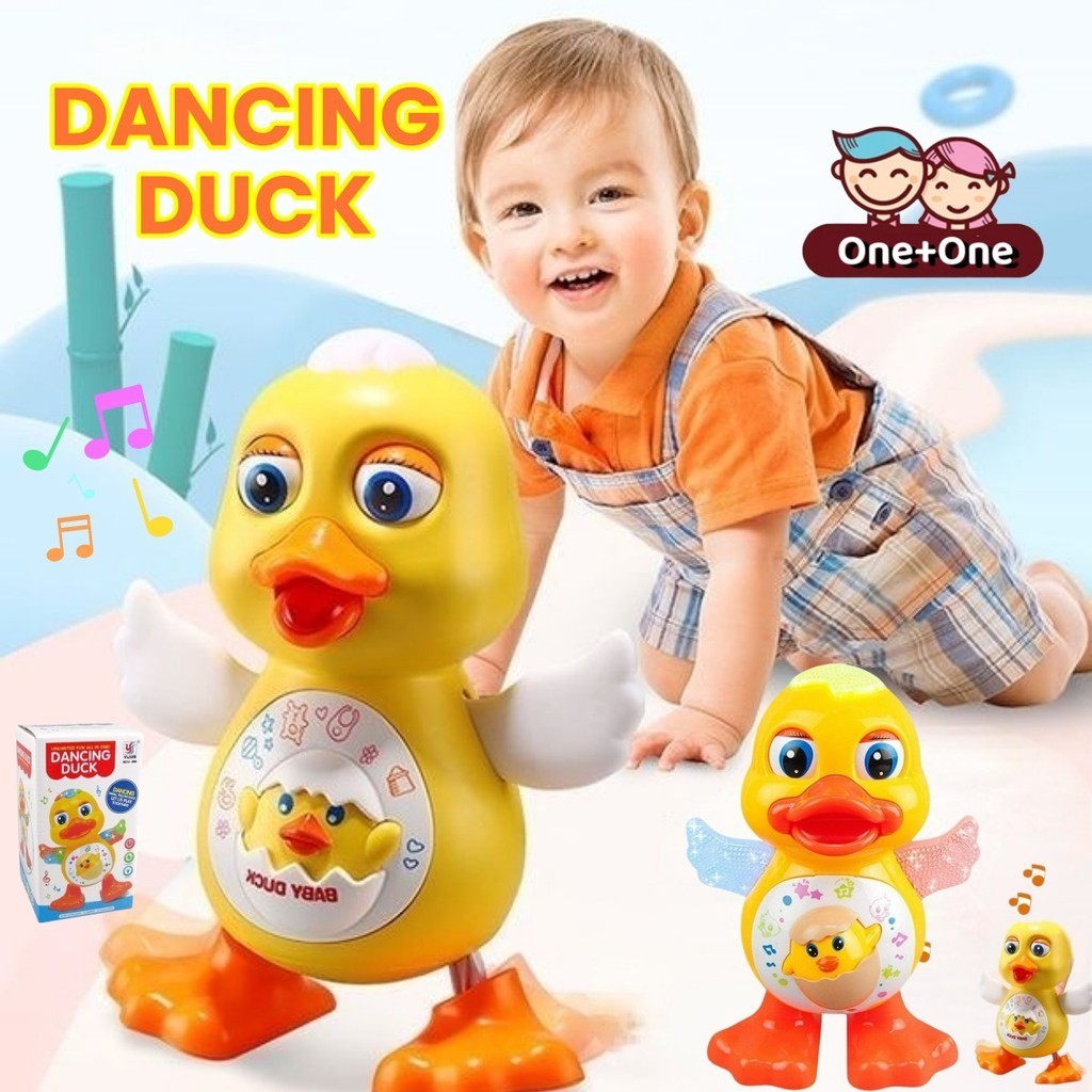 Dancing Duck Toy Musical Duck Toy with Music and Lights Baby Preschool ...