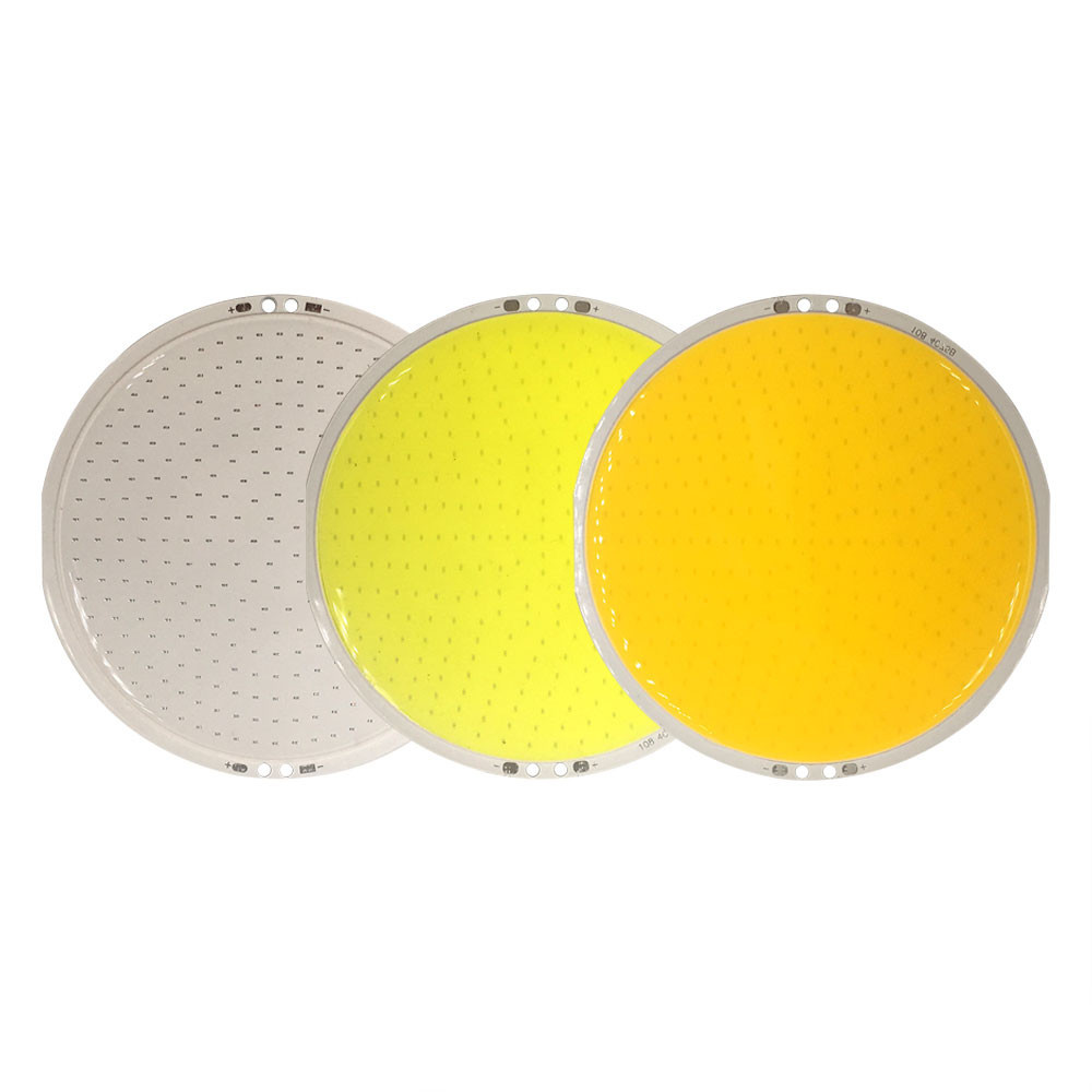 108mm Round Panel LED Lamp 12V DC COB Light 50W 6000LM with Remote ...