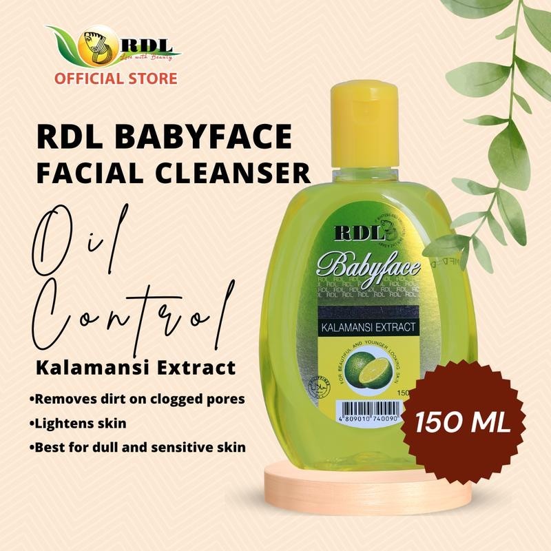 RDL Babyface Facial Cleanser Kalamansi 150ml | Shopee Philippines
